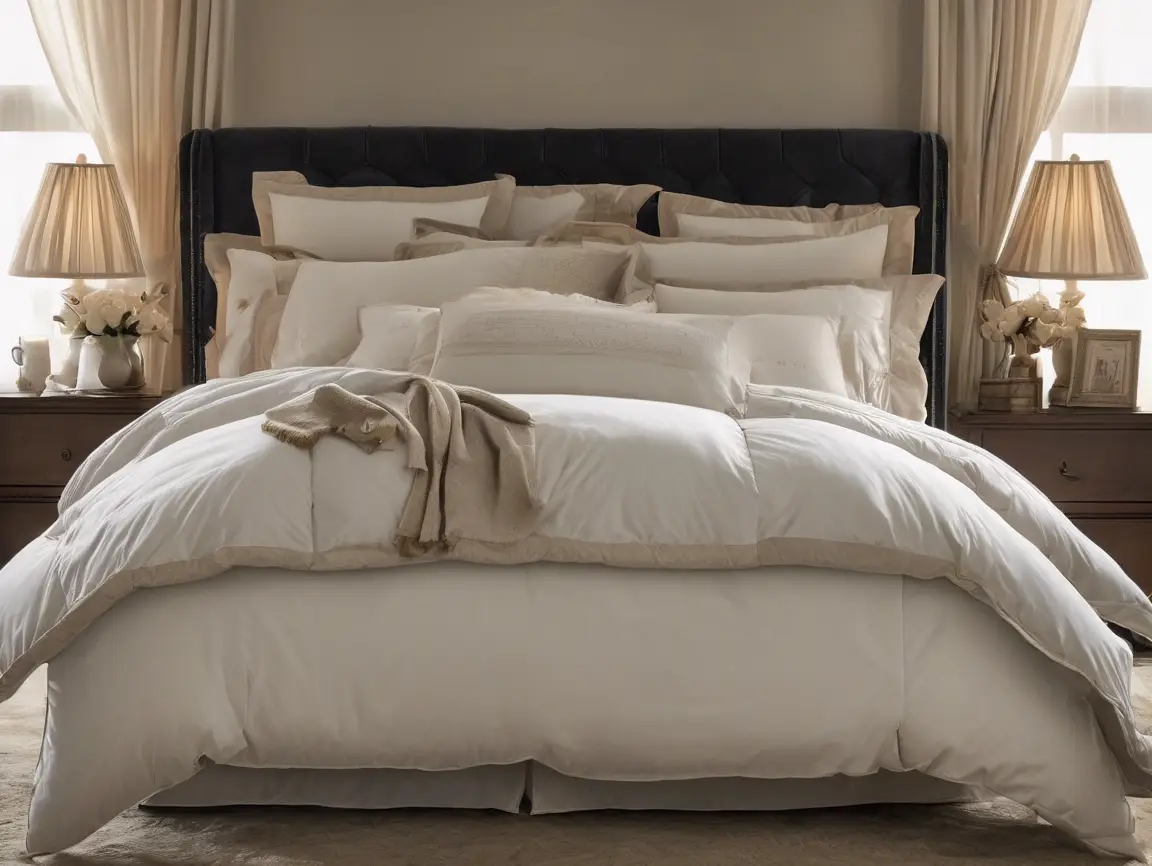 #1 Hungarian Goose Down Comforter and Pillows